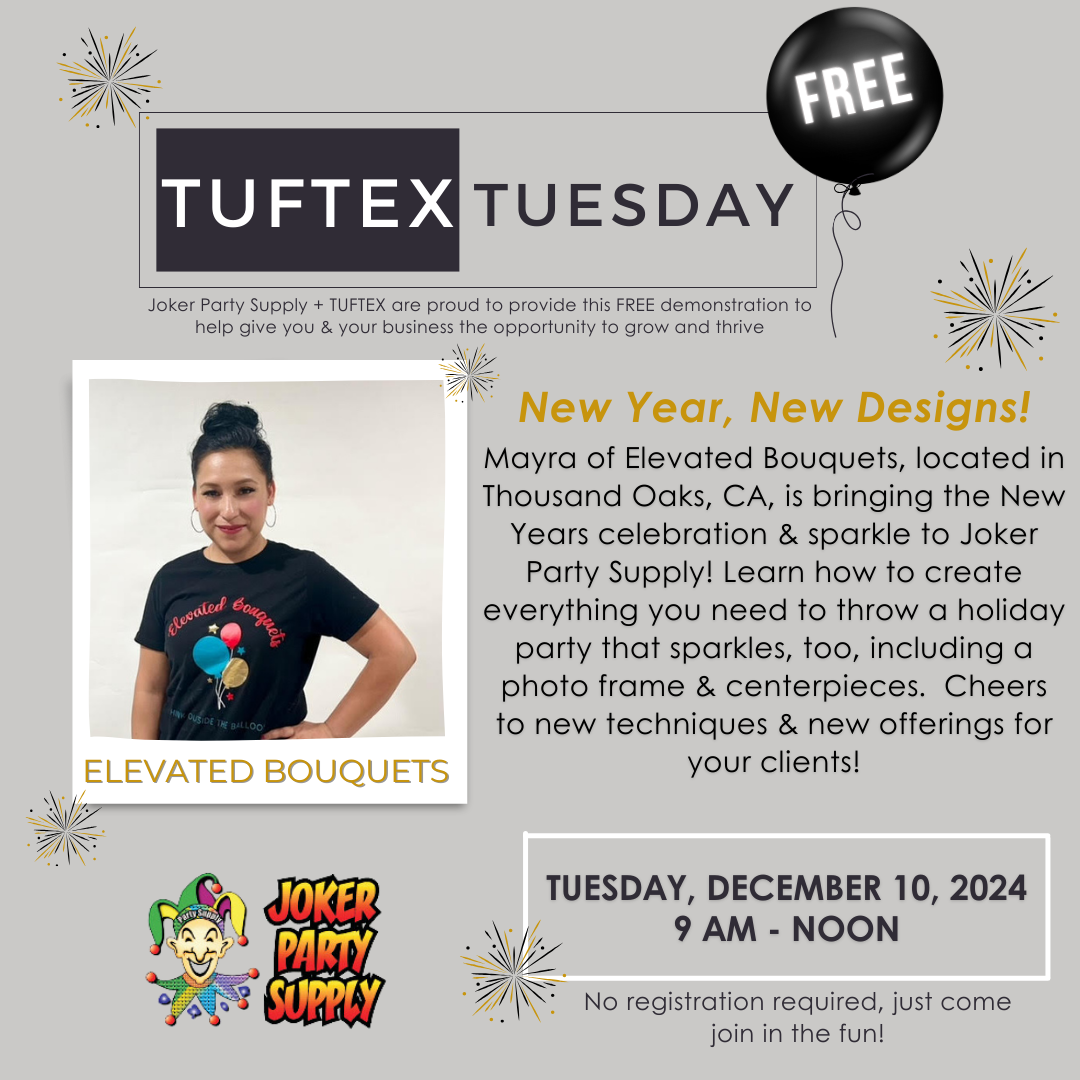 Events / Classes - Tuftex Balloons