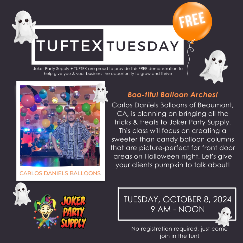 Events / Classes - Tuftex Balloons