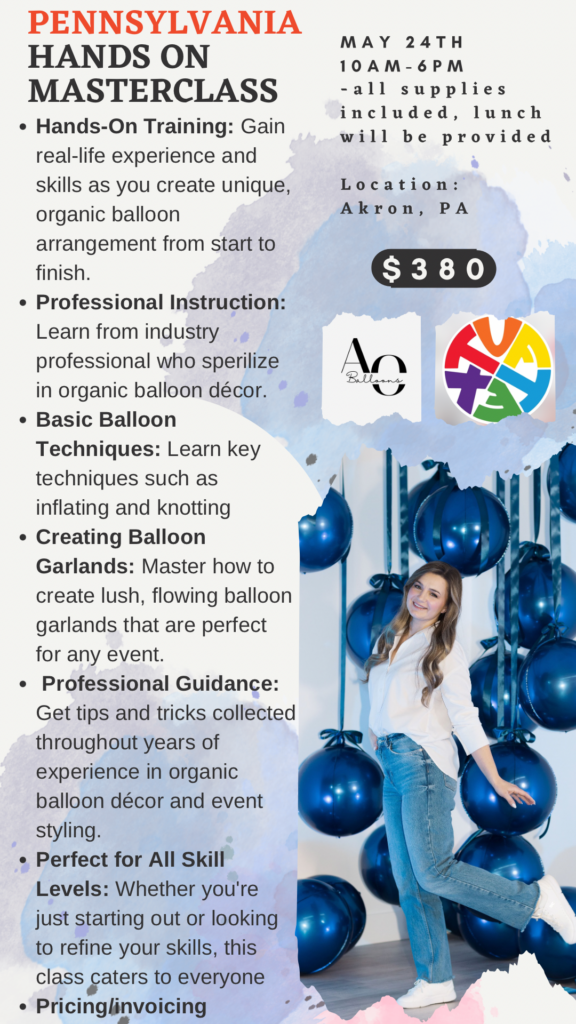Events / Classes - Tuftex Balloons