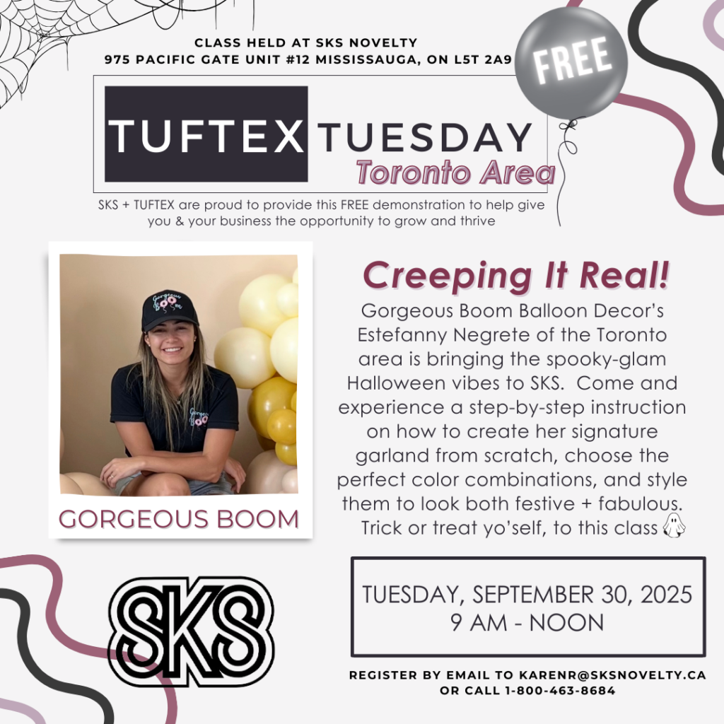 Events / Classes - Tuftex Balloons